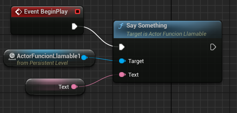 Trabajar con blueprints visuales y C++