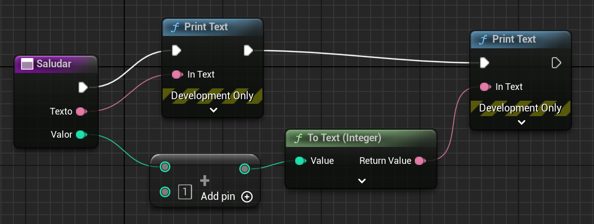 Trabajar con blueprints visuales y C++